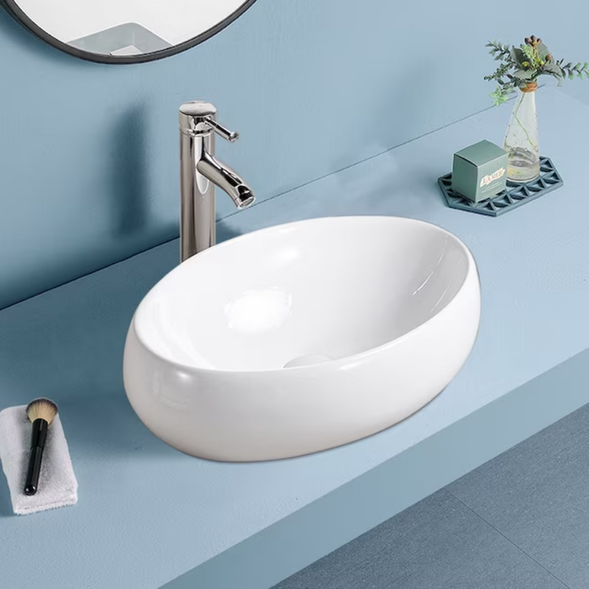Oval Bathroom Sink — TopCraft